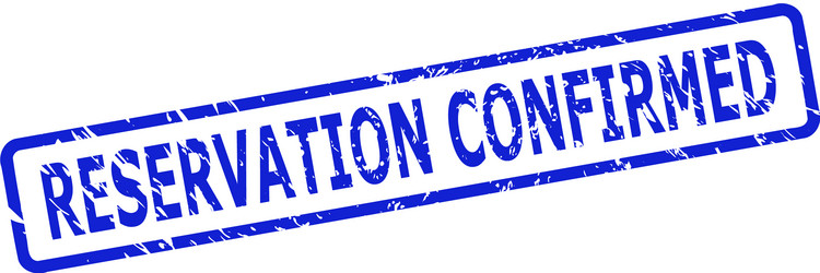 Reservation Confirmed Vector Images (over 360)