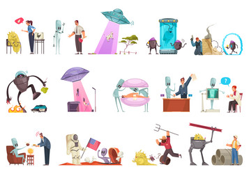 Alien Doodle Vector Images (over 15,000)