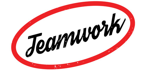Teamwork rubber stamp Royalty Free Vector Image