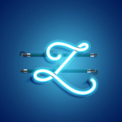 Neon Z Letter Font Vector Images (over 480)