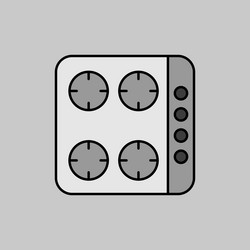 Stove Top Icon Vector Images (over 2,100)