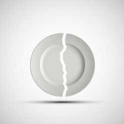 Broken Plate Vector Images (over 1,200)