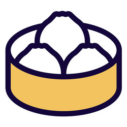 Big outline icon Royalty Free Vector Image - VectorStock