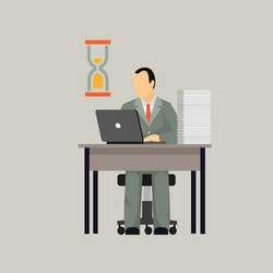 Time limited people Royalty Free Vector Image - VectorStock