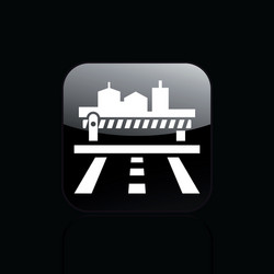 Frontier icon Royalty Free Vector Image - VectorStock