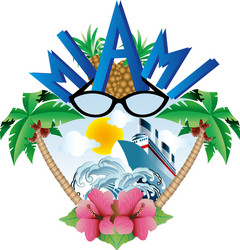 Miami Sun Vector Images (over 1,400)