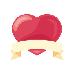 Red Ribbon in Heart Shape Vector Images (over 8,900)