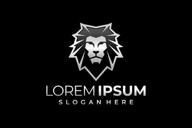Lion Silver Logo Vector Images (90)