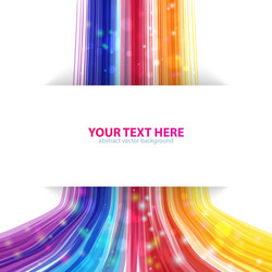 Rainbow lines background Royalty Free Vector Image