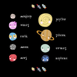 Neptune Doodle Planet Vector Images (over 230)