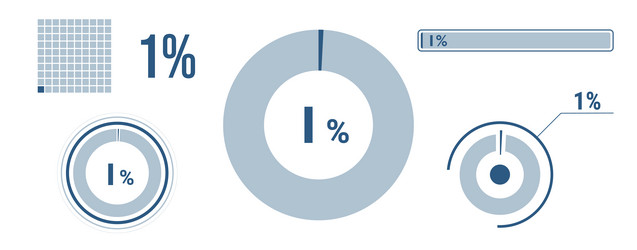 1 in Circle Vector Images (over 23,000)