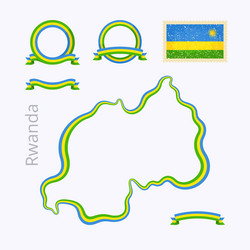 Rwandan Stamp Rwanda Vector Images (48)