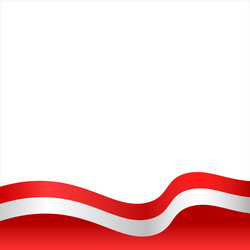 Indonesia flag border Royalty Free Vector Image