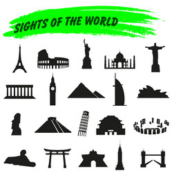World Famous Buildings Vector Images (over 11,000)