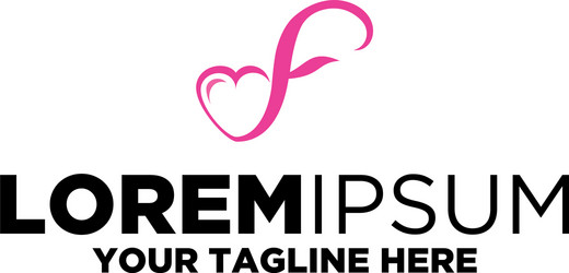 F Heart Logo Vector Images (over 270)