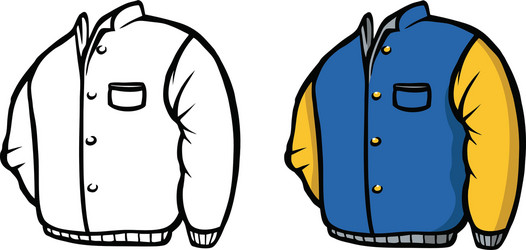 Jacket Coloring Vector Images (over 13,000)