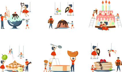 Mini People Vector Images (over 2,100)