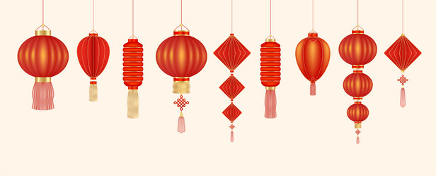 Chinese Hanging Decorations Vector Images (over 4,200)
