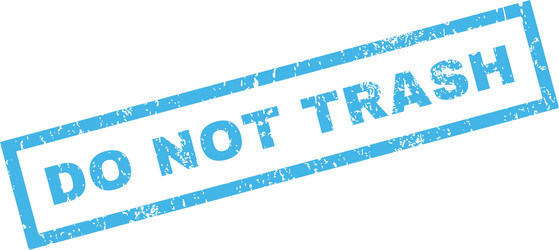 Trash rubber stamp Royalty Free Vector Image - VectorStock