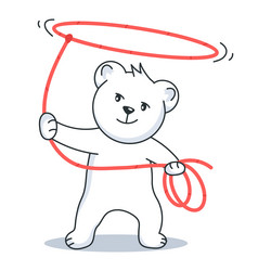 Throwing rope Royalty Free Vector Image - VectorStock