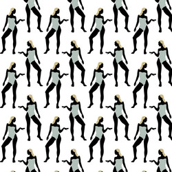 Burlesque Dancer Silhouette Vector Images (over 100)