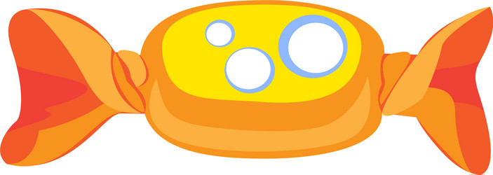 Red bonbon icon isometric style Royalty Free Vector Image