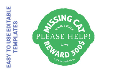 Missing Sign Vector Images (over 5,200)
