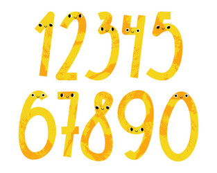 Kawaii Numbers Vector Images (over 2,200)