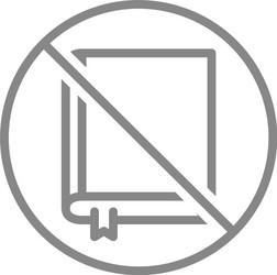 Forbidden document Royalty Free Vector Image - VectorStock