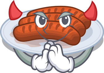 Sausage Cartoon Angry Vector Images (79)