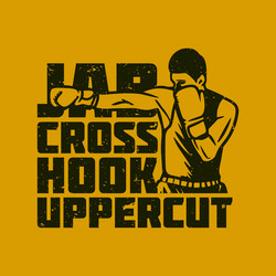 Uppercut logo Royalty Free Vector Image - VectorStock