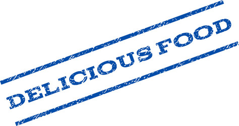 Clean food watermark stamp Royalty Free Vector Image