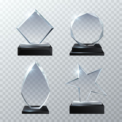 Crystal Trophy Vector Images (over 1,600)