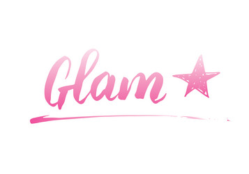 Feminist word lettering Royalty Free Vector Image