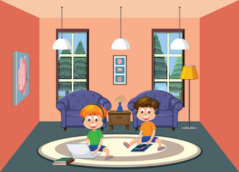 Kids Learning Cartoon Vector Images (over 100,000)
