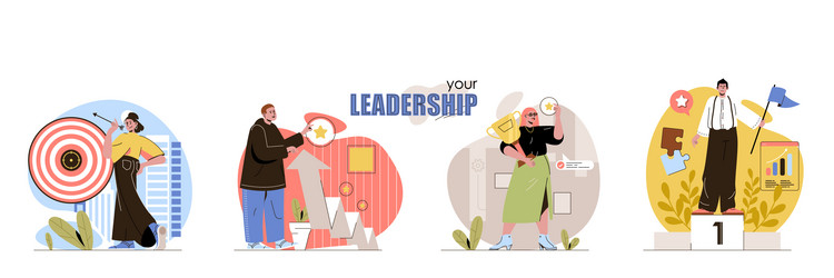 Leadership Cartoon Vector Images (over 50,000)