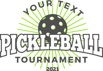 Pickle Ball Logo Vector Images (over 150)