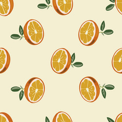 Pomegranate with leaves fresh fruit drawing Vector Image