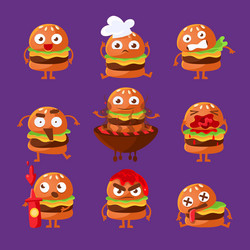 Crying Burger Vector Images (87)