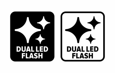 Automatic flash information sign Royalty Free Vector Image