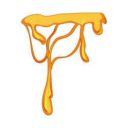 Cleanup dripping oil stain cartoon Royalty Free Vector Image