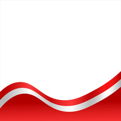Indonesia flag border Royalty Free Vector Image