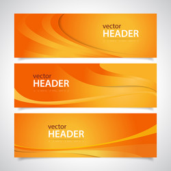 Business golden footer Royalty Free Vector Image