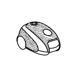 Vacuum cleaner line modern creative logo Vector Image