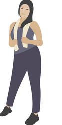 Lady Gym Vector Images (over 5,400)