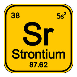 Strontium Periodic Table Vector Images (59)