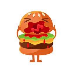 Sad Burger Vector Images (over 220)