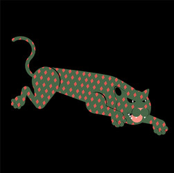 Jaguar Leaping Vector Images (92)