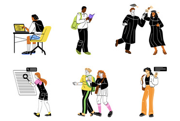 Doodle Students Vector Images (over 15,000)