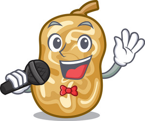 Surprised raisins in the a character box Vector Image